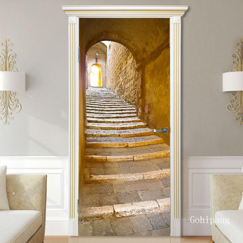 Doors Decoration 3D Wallpaper Modern Self-adhesive... – Vicedeal