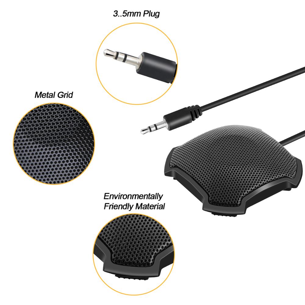 Sizheng 3.5mm Jack computer microphone online comm... – Grandado