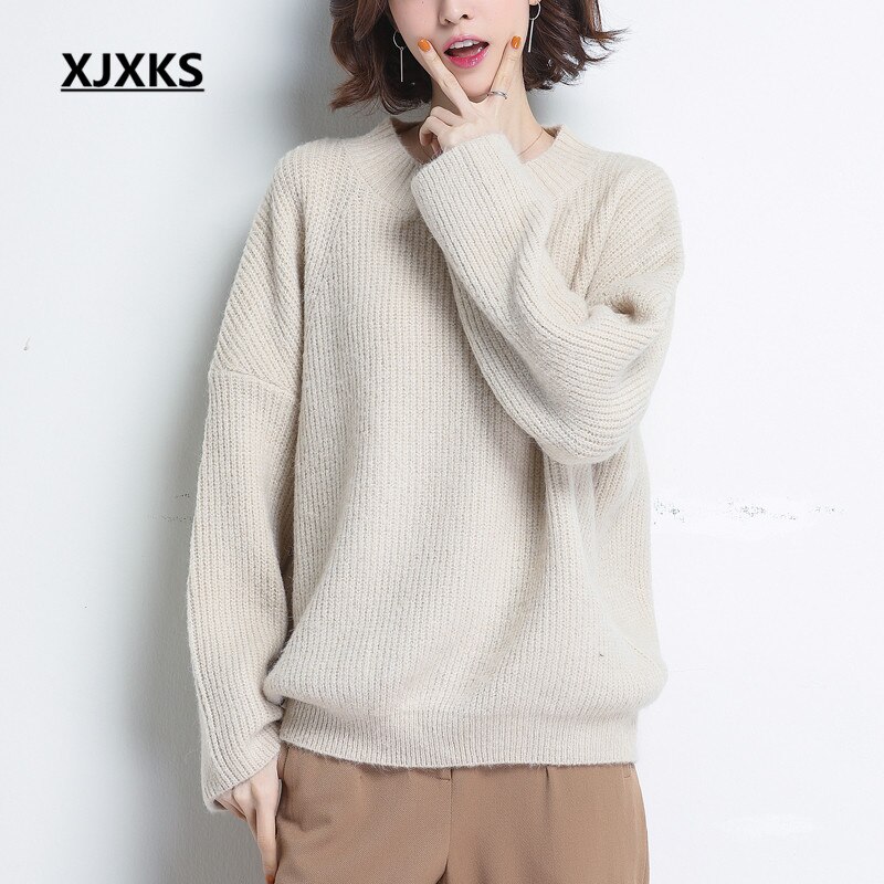 XJXKS spring women sweater loose plus large size h... – Vicedeal