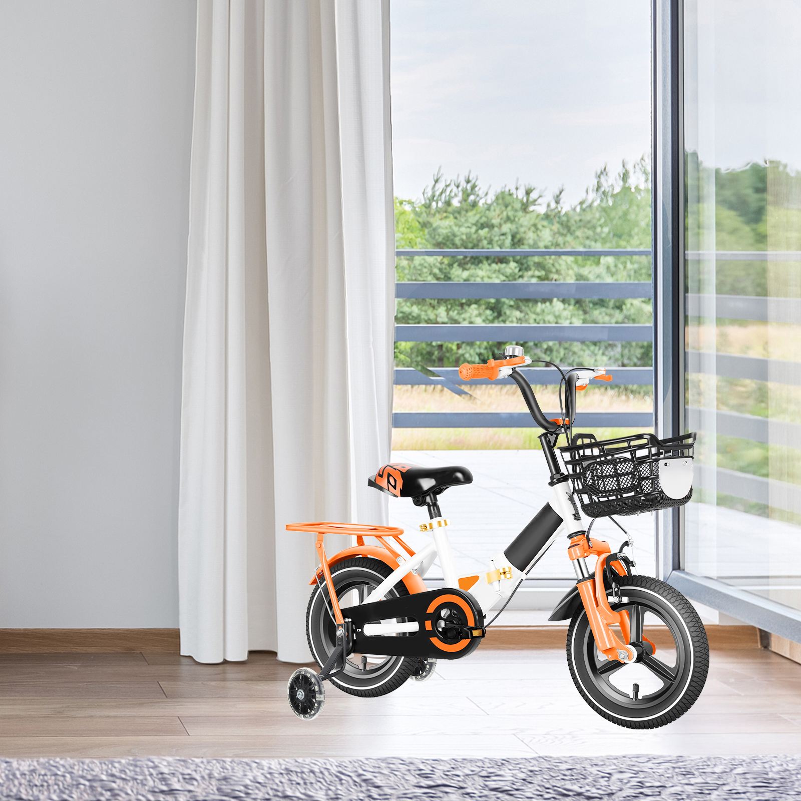 1 Pair Kid Bike Training Wheels Auxiliary Wheels R... – Grandado