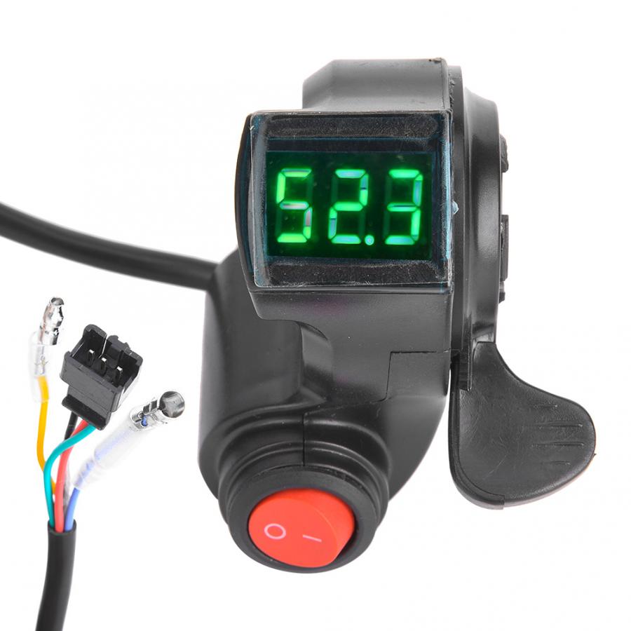 E-Bike Thumb Throttle Voltage Display Schakelaar H... – Grandado