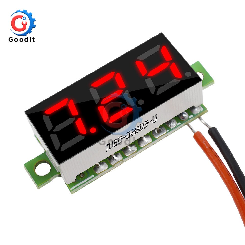 0.28 "Dc 3.5-30V Super Mini Digital Led Auto Voltm... – Grandado