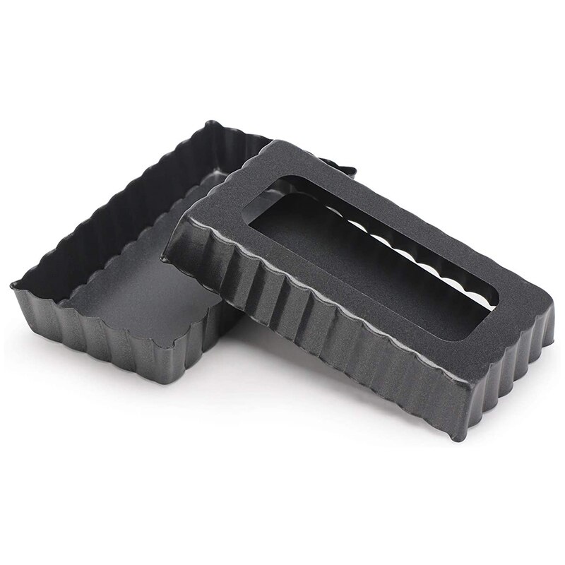 Mini Tart Pan, 4 Inch 6Pcs Rectangle Tart Pan Mini... – Vicedeal