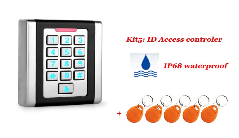 IP68 Waterproof Metallic Access Controler 125Khz E... – Vicedeal