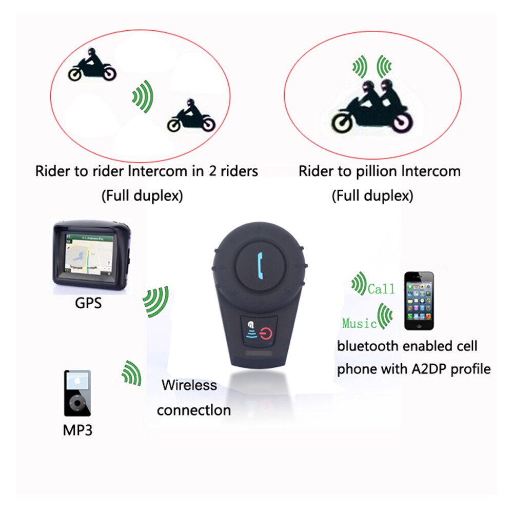 FreedConn motorcycle helmet bluetooth intercom hel... – Vicedeal