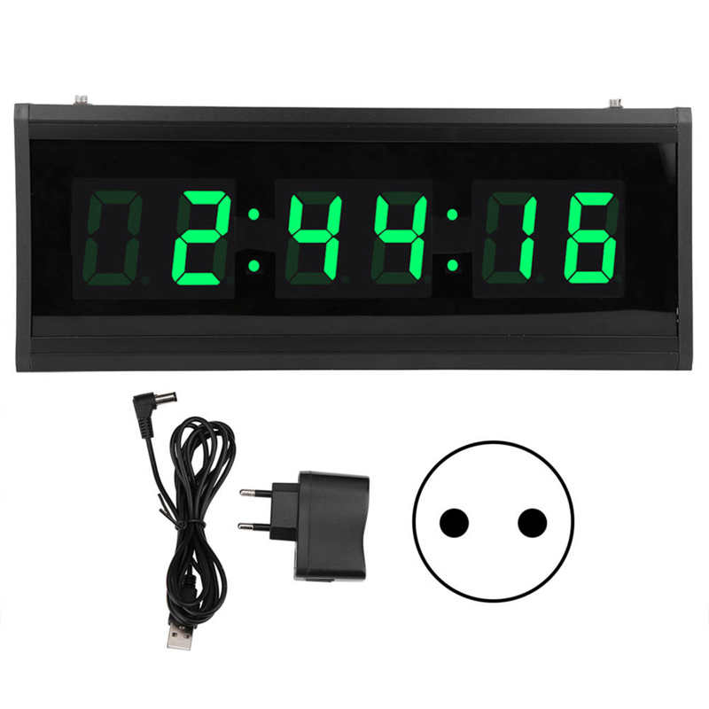 Modern LED Digital Wall Clock With Perpetual Calen... – Vicedeal