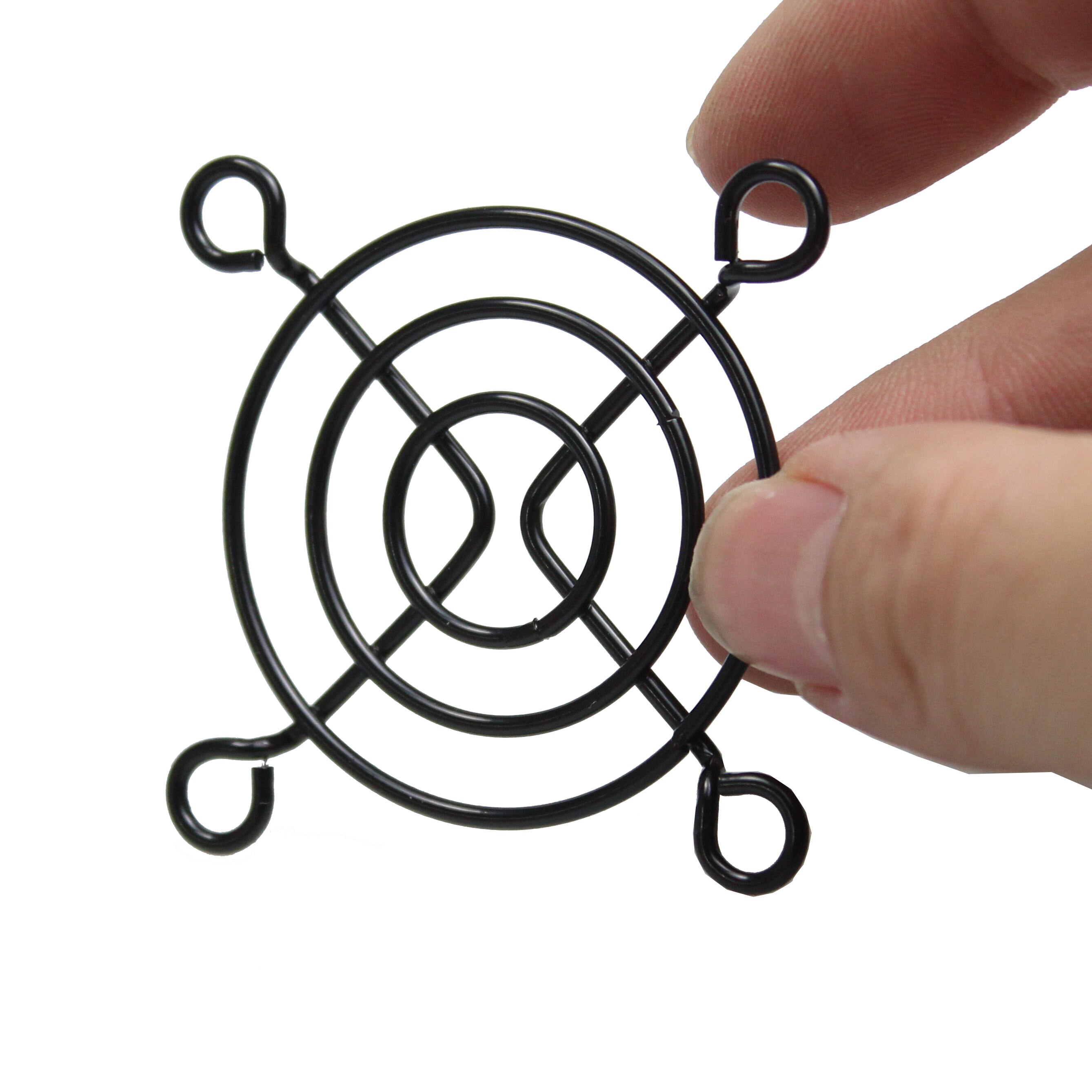 20 Pieces 40mm Black Fan Grills Metal Fan Guard Pr... – Grandado