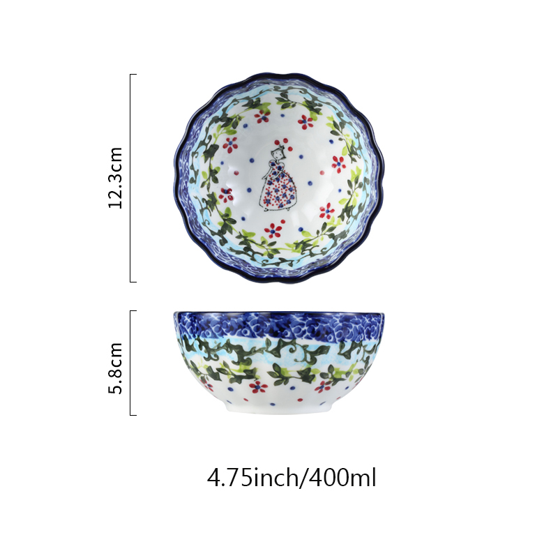 Polish Style Baking Pan Soup Bowl Double Ear Bowl ... – Grandado