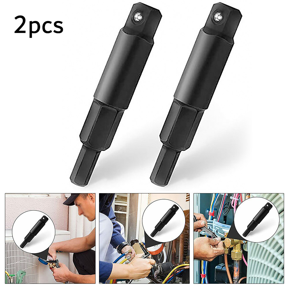 2pcs Wrench Hex Key Adapter 3/16in 5/16in Valve HV... – Vicedeal