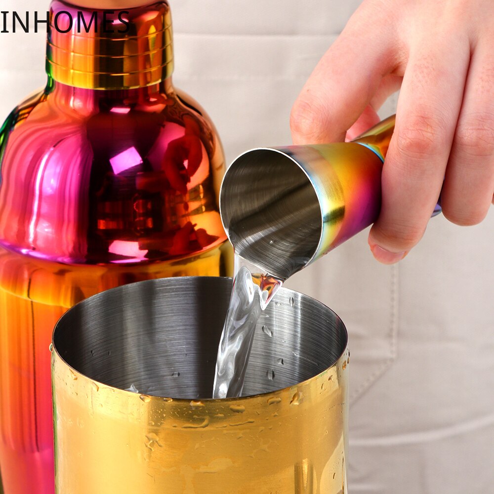 750Ml Kleurrijke Roestvrijstalen Bar Tool Kit Bost... – Grandado