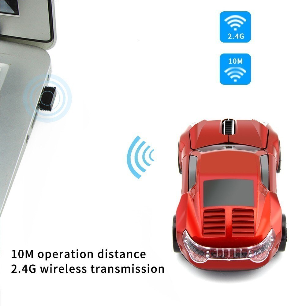 Draadloze Optische Muis Cool Car Auto Vorm Compute... – Vicedeal