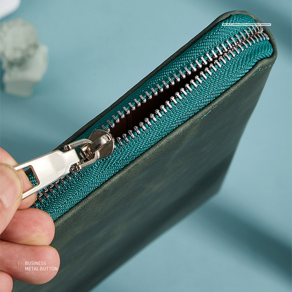 A5 6 Rings Premium Multifunctional Zipper Bag Note... – Vicedeal