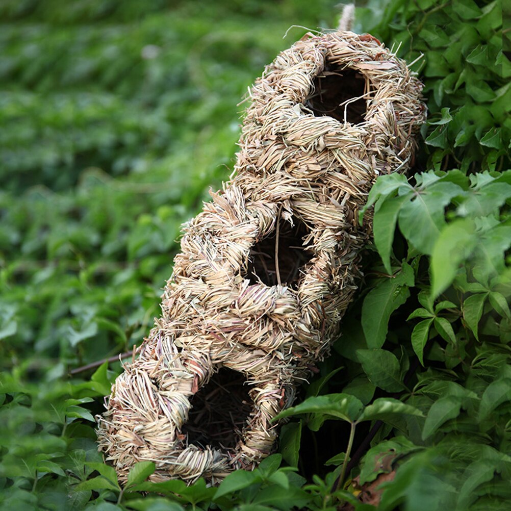 2 Pcs Handmade Bird Nests Birds Cage Houses Decora... – Grandado