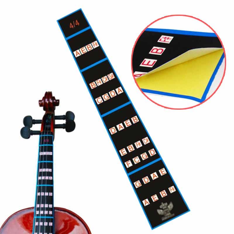 Violin Fiddle Finger Marker Tape Violin Sticker Fr... – Grandado