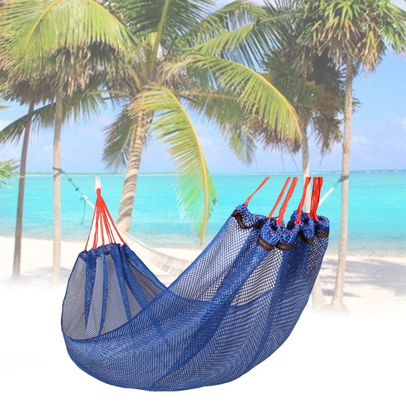 Hammock Outdoor Mesh Ice Silk Hammocks Swing Hangi... – Grandado
