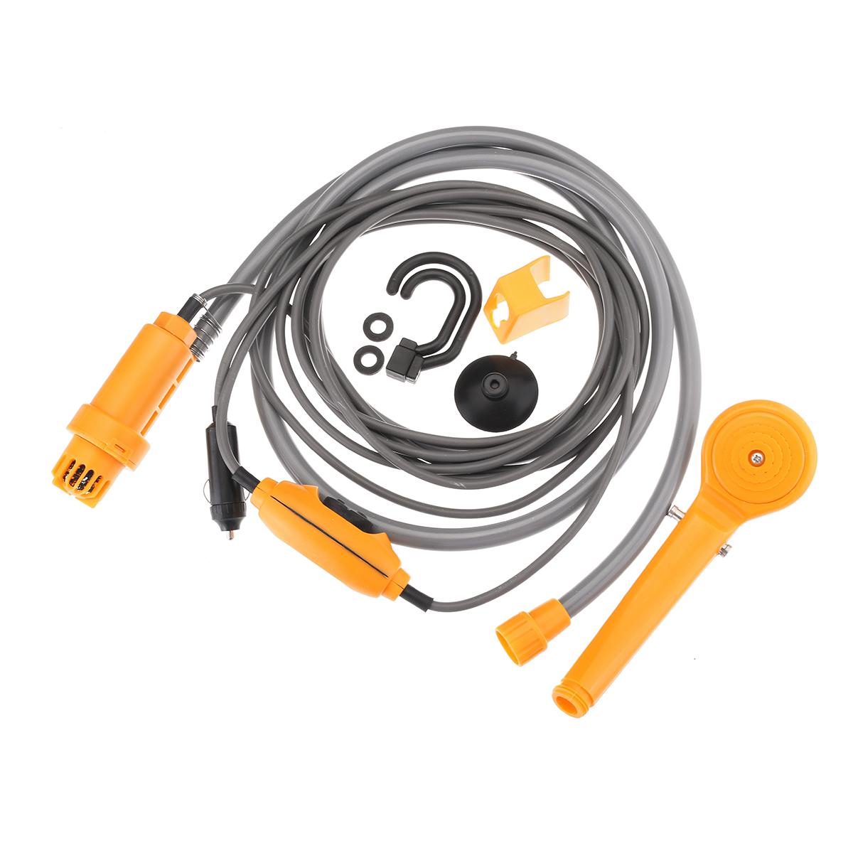 Portable Car Washer 12V Camping Shower DC Car Show... – Vicedeal