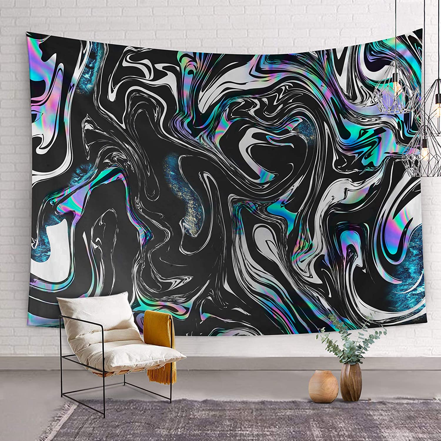 Marmer Psychedeli Art Mens Tapijt Muur Opknoping A... – Vicedeal