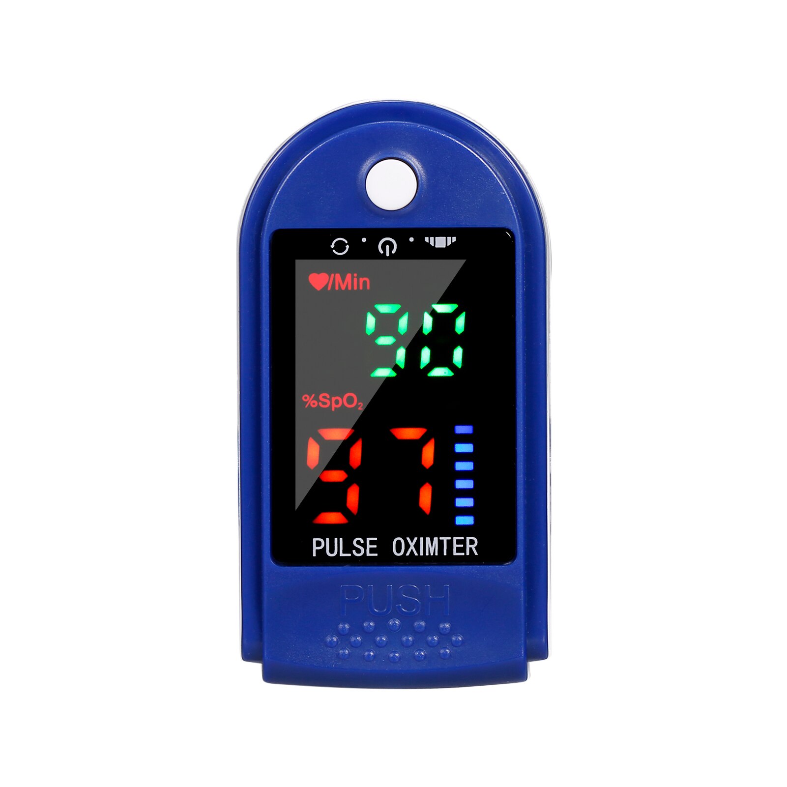 Portable Fingertip Pulse Oximeter SPO2 Pulse Rate ... – Grandado