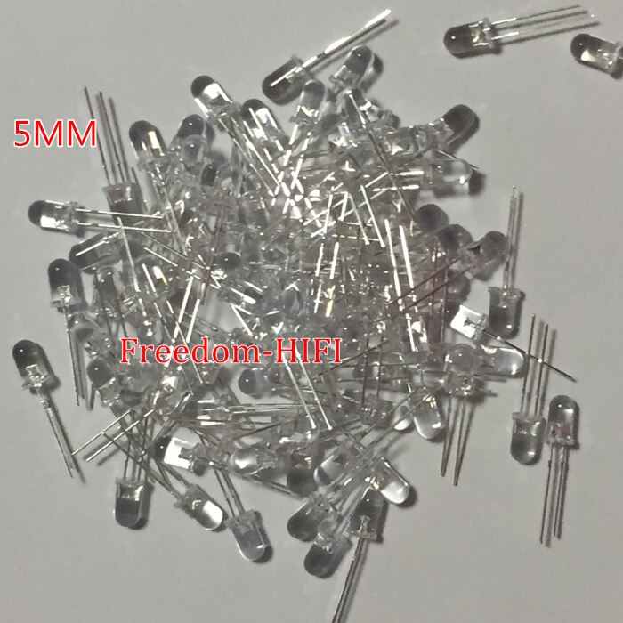 500pcs Water Clear 5mm Warm White Ultra Bright LED... – Grandado