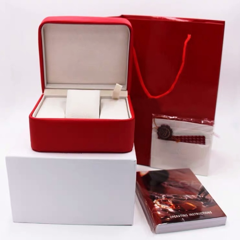 Luxe Vierkante Rood Voor Omg Horloge Boekje Card T... – Vicedeal