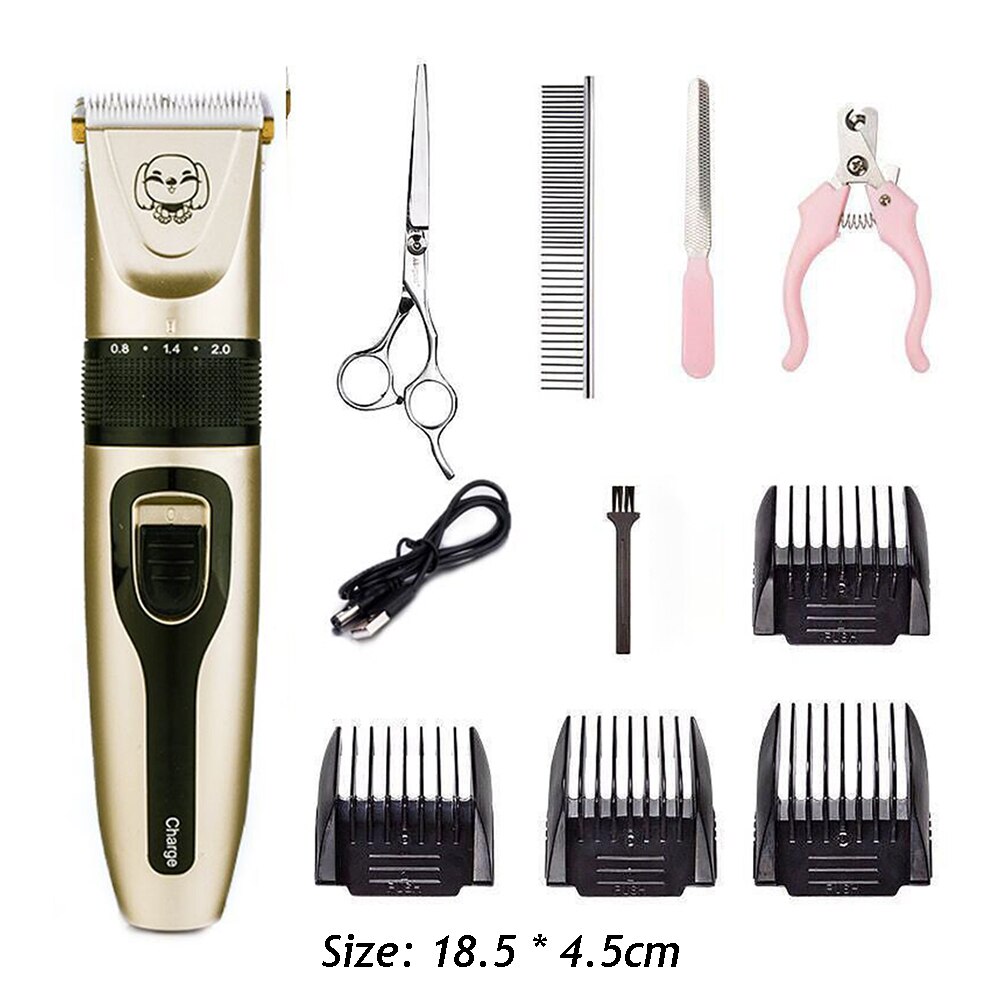 Animal Grooming Clippers Rechargeable Pet Dog Hair... – Grandado