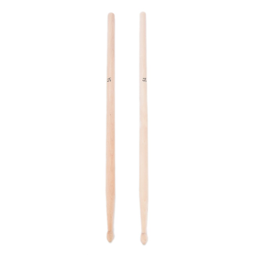 1 Pair 5A Maple Drum Sticks Wood Wooden Tip Band M... – Grandado