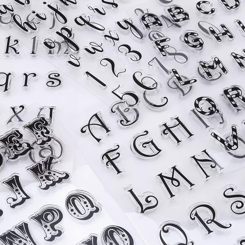 Sellos de Letras para Decoración de Pasteles, Plan... – Grandado
