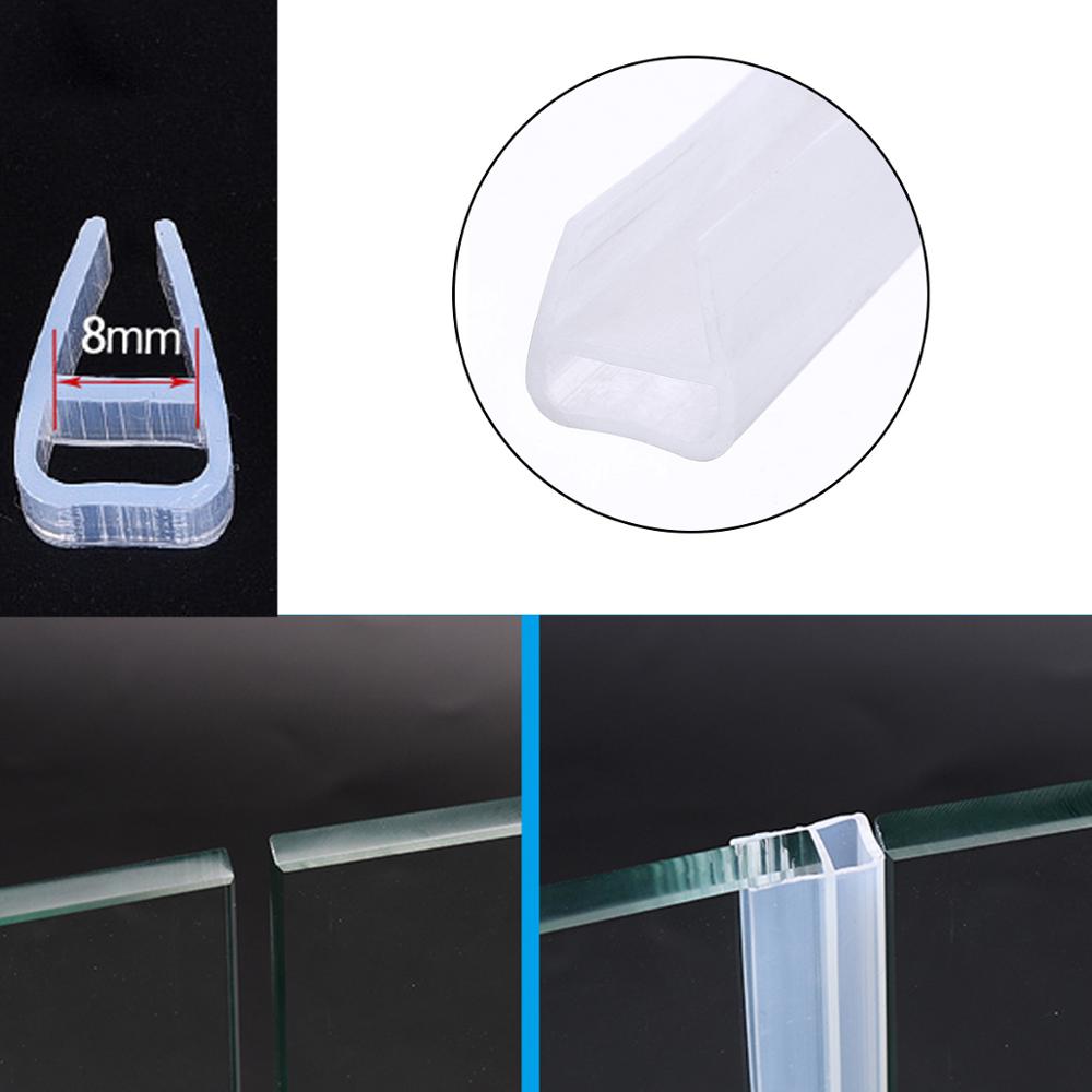 1M 6-12mm H F U Shape Glass Door Seals Silicone Ru... – Grandado