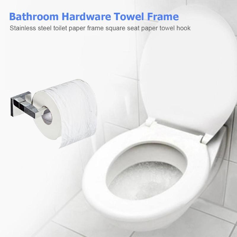 Rvs Wandmontage Toiletpapier Frame Houder Tissue R... – Grandado