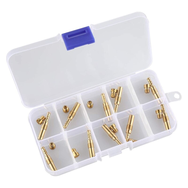 10Pcs Carburetor Main Jets kit & 10Pcs Slow Pilot ... – Grandado