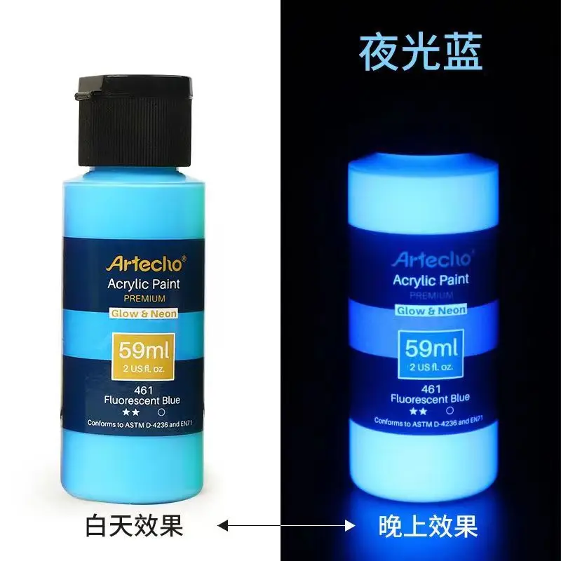 Fluorescent Acrylic Paint High Brightness Luminous... – Grandado