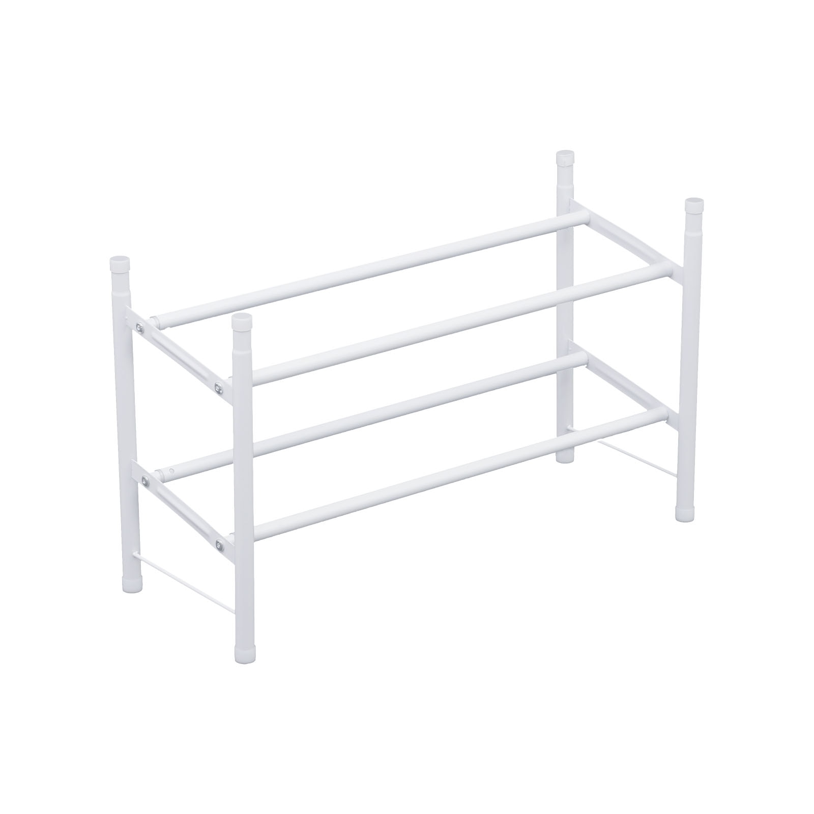 CellDeal Adjustable 2 Layers Metal Shoe Rack Large... – Grandado