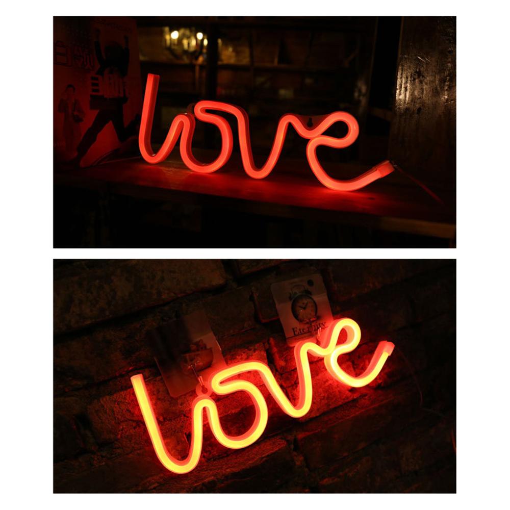 Love Neon Lights LED Shape Love Confession Christm... – Vicedeal