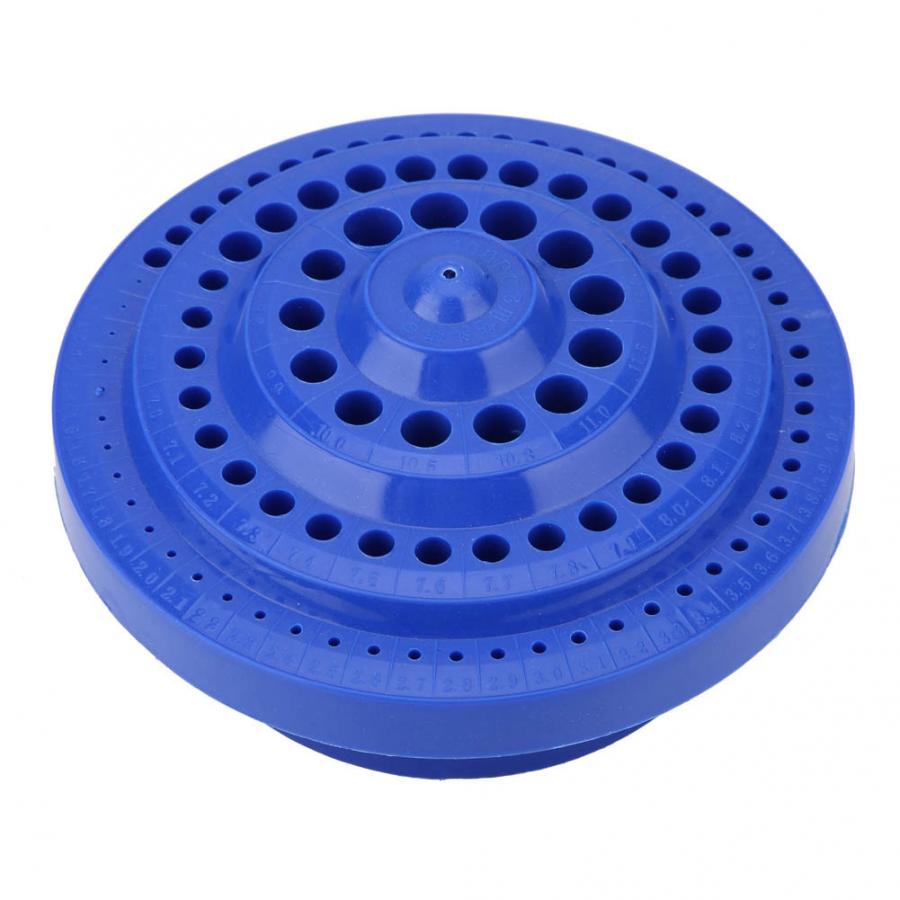 1-13mm Round Shape Hard Plastic Drill Bit Organize... – Grandado