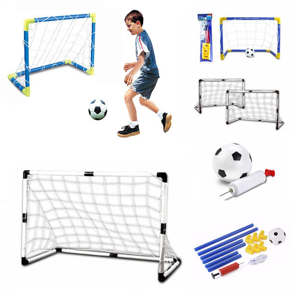 Mini Inflatable Football Soccer Goal Post Net Set ... – Grandado
