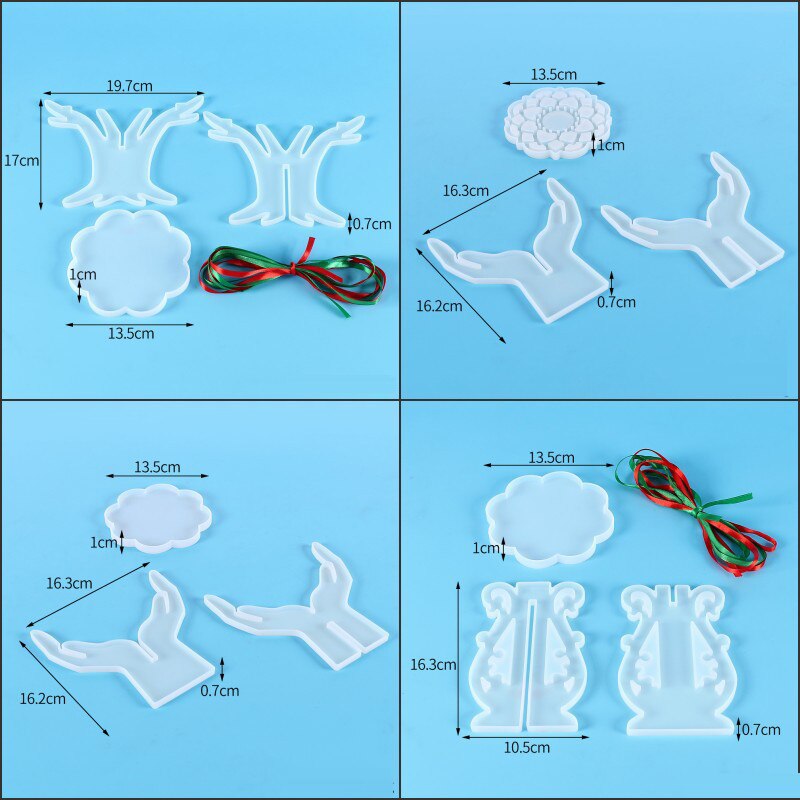 Potted Plant Stand Resin Silicone Mold Flower Pot ... – Grandado