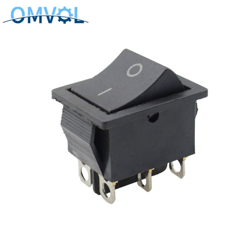 2pcs Black AC 15A 250V 20A 125V 6 Pins DPST On/Off... – Grandado