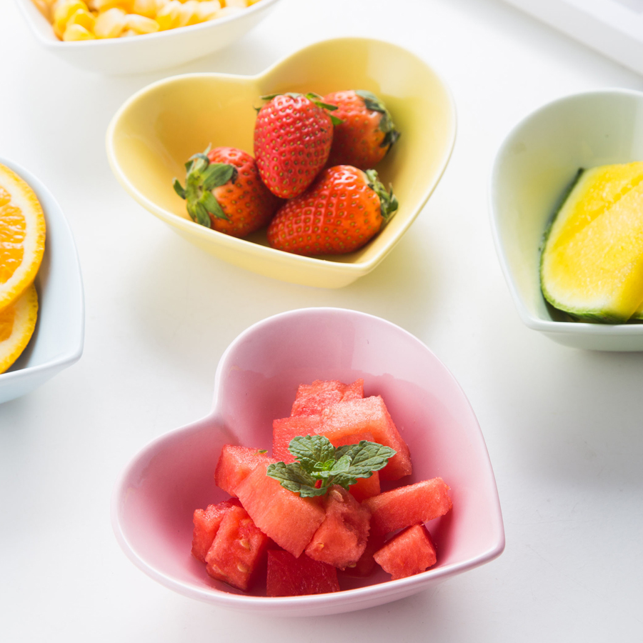 Muzity keramiske desserttallerkener elsker form po... – Grandado