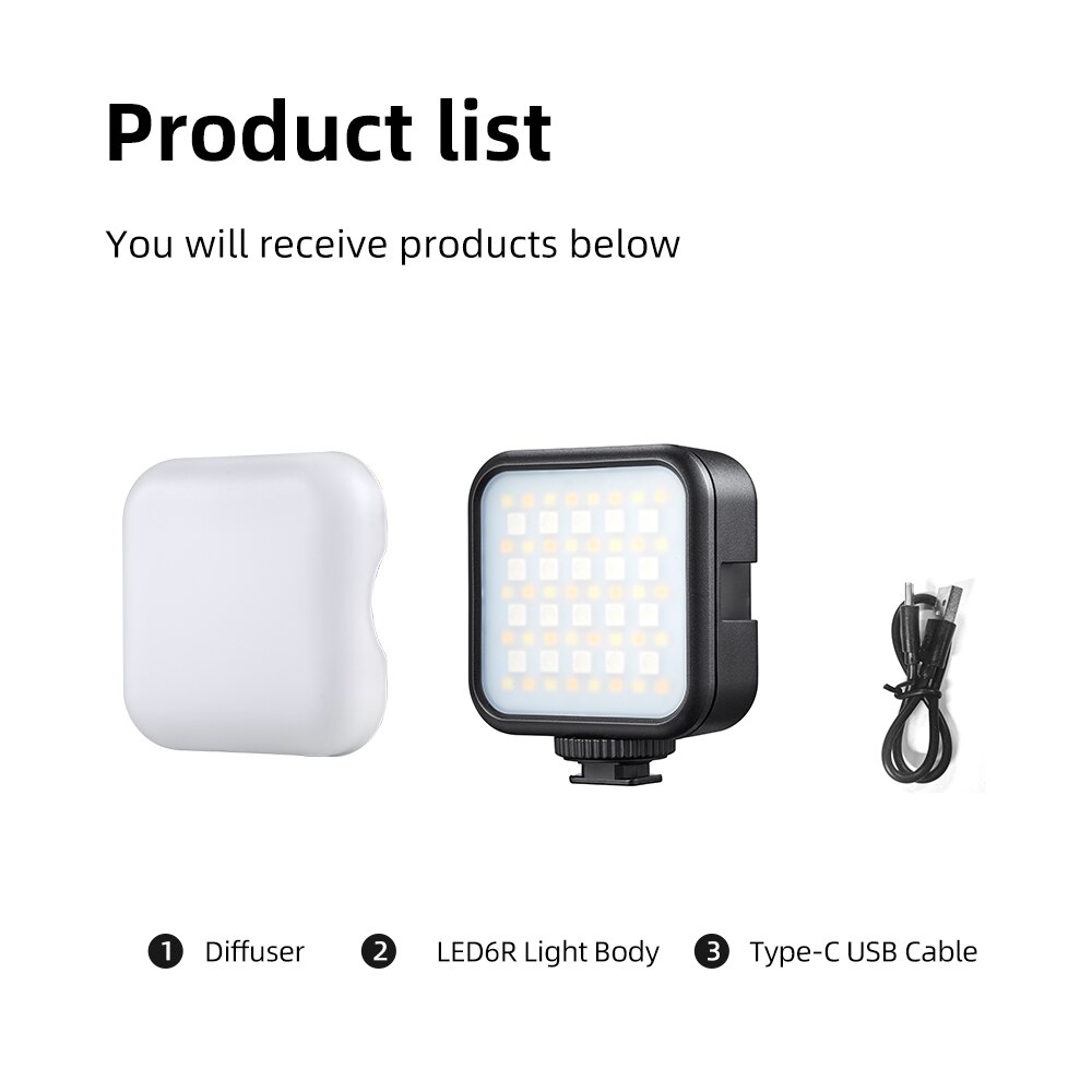 Godox Led 6R Rgb Led Video Camera Licht 13 Fx Effe... – Grandado