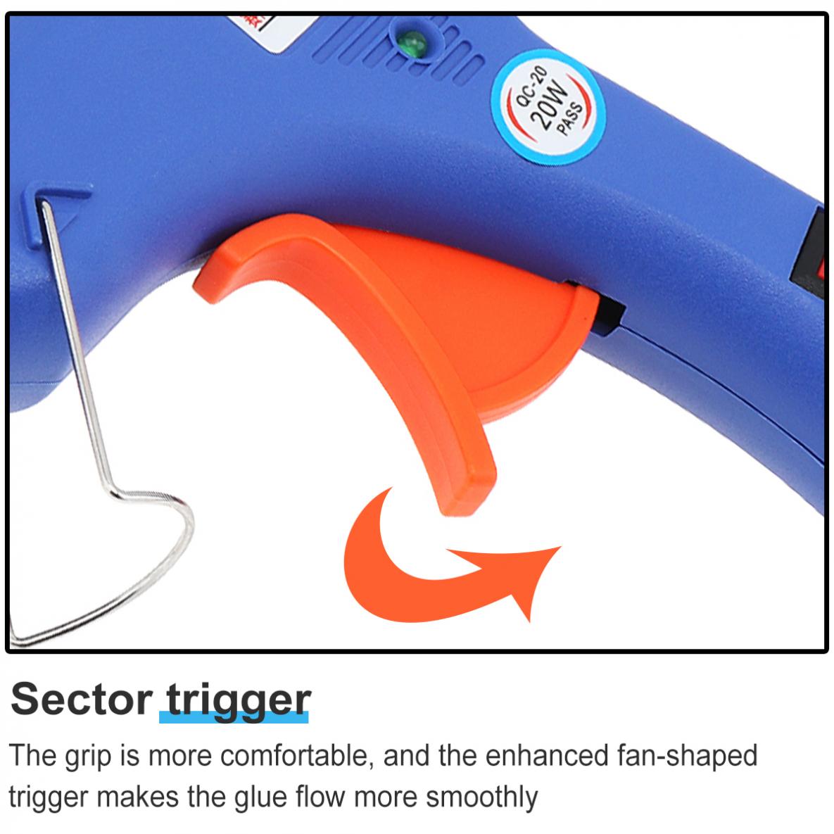 20W/110W-240V Melt Glue Gun Industrial Mini Guns T... – Grandado