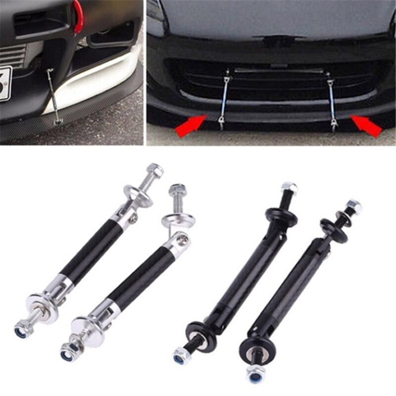 Universal Adjustable 200MM Racing Front Bumper Lip... – Grandado