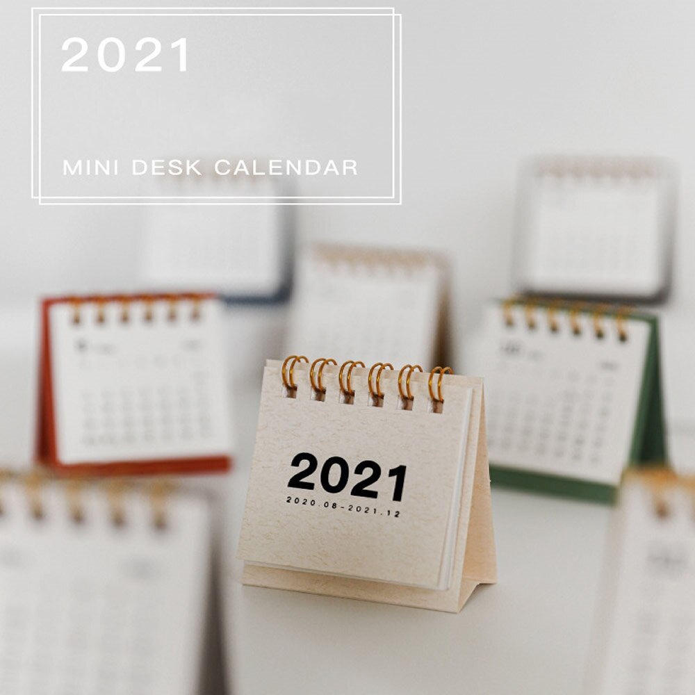 Calendario de escritorio Mini calendario mensual d... – Grandado