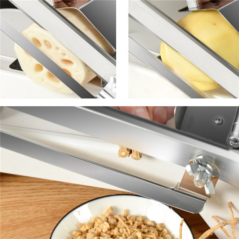 Kitchen Tools Meat Slicing Machine ABS+Stainless S... – Grandado