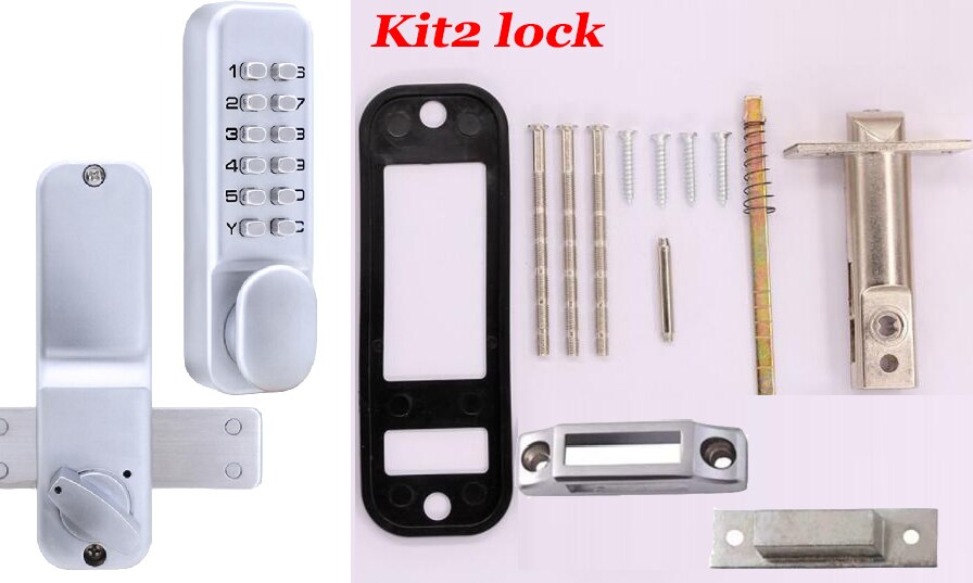 Waterproof Gate Lock Mechanical Keyless Door Lock ... – Grandado