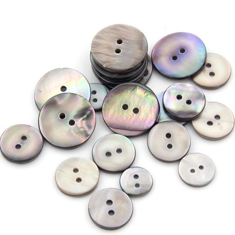 30Pcs Natural Mother Of Pearl Shell Buttons 11.5mm... – Vicedeal