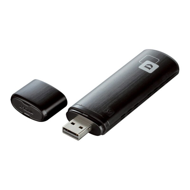 Wi-Fi USB Adapter D-Link DWA-182 5 GHz Black – Vicedeal