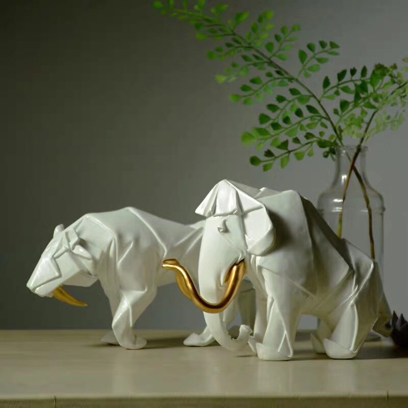[MGT]Modern minimalist origami animal geometric st... – Grandado
