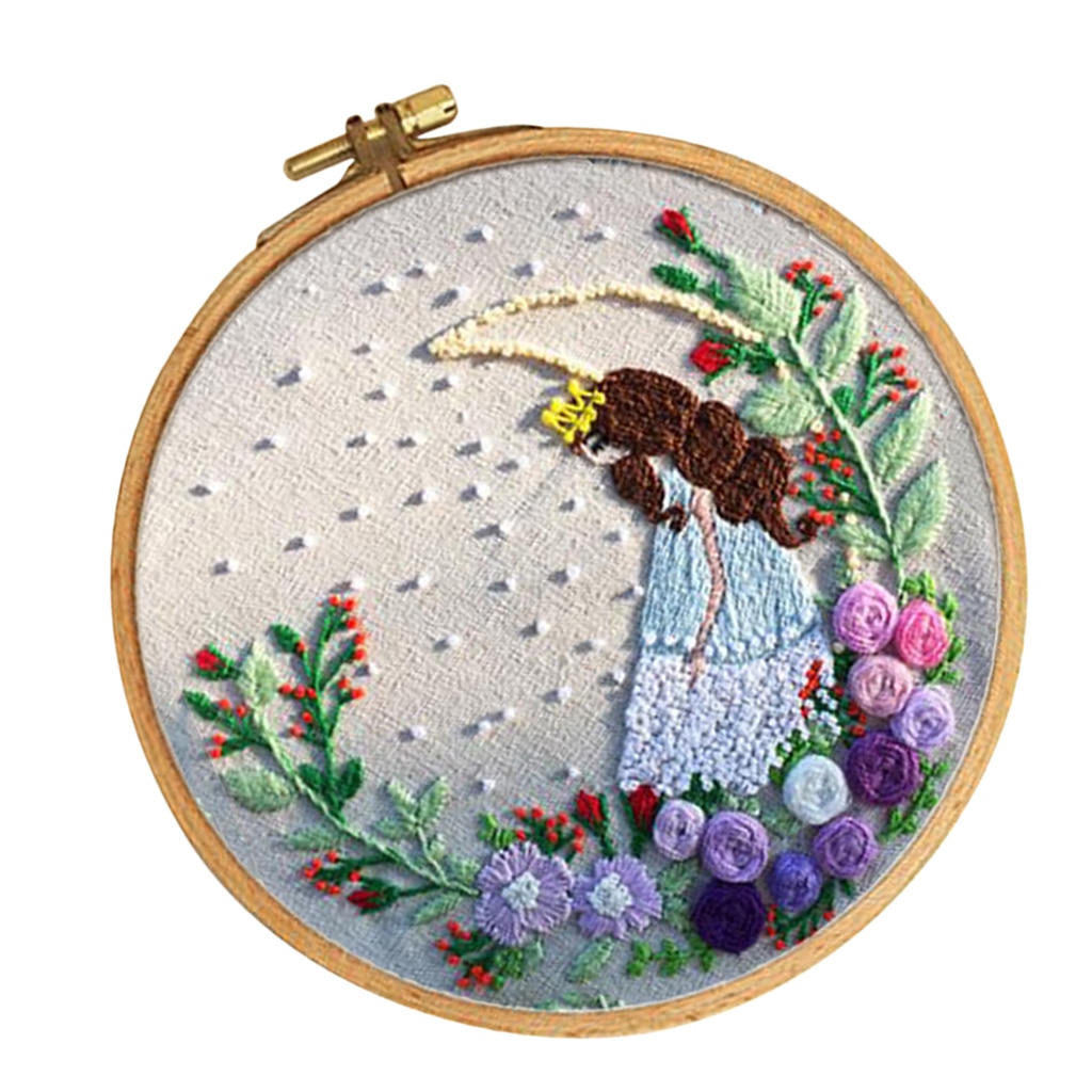 1 Set DIY Embroidery Starter Kits with Moon Fairy ... – Vicedeal