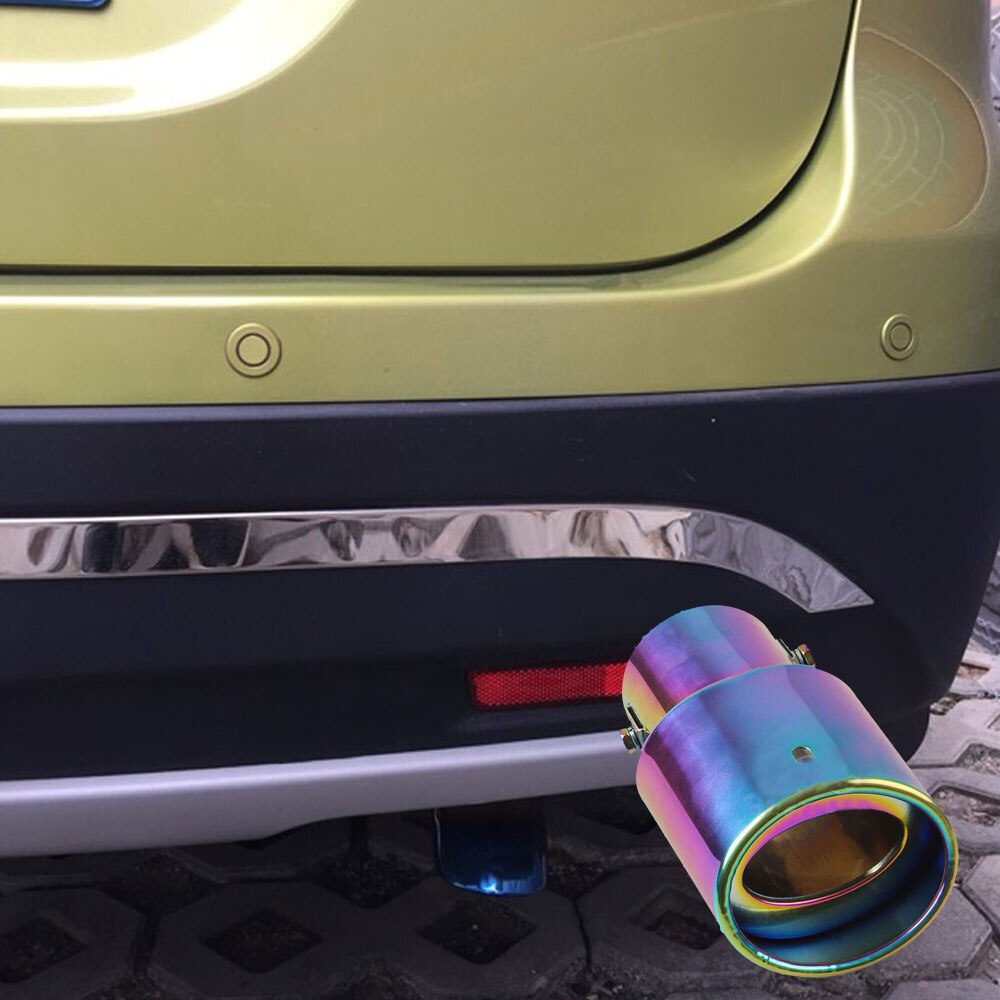 Universele 1 Pcs Car Auto Rvs Uitlaat Uitlaat Uitl... – Grandado