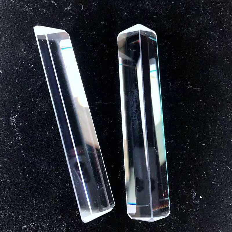 Triangular Color Prism K9 Optical Glass Right Angl Vicedeal